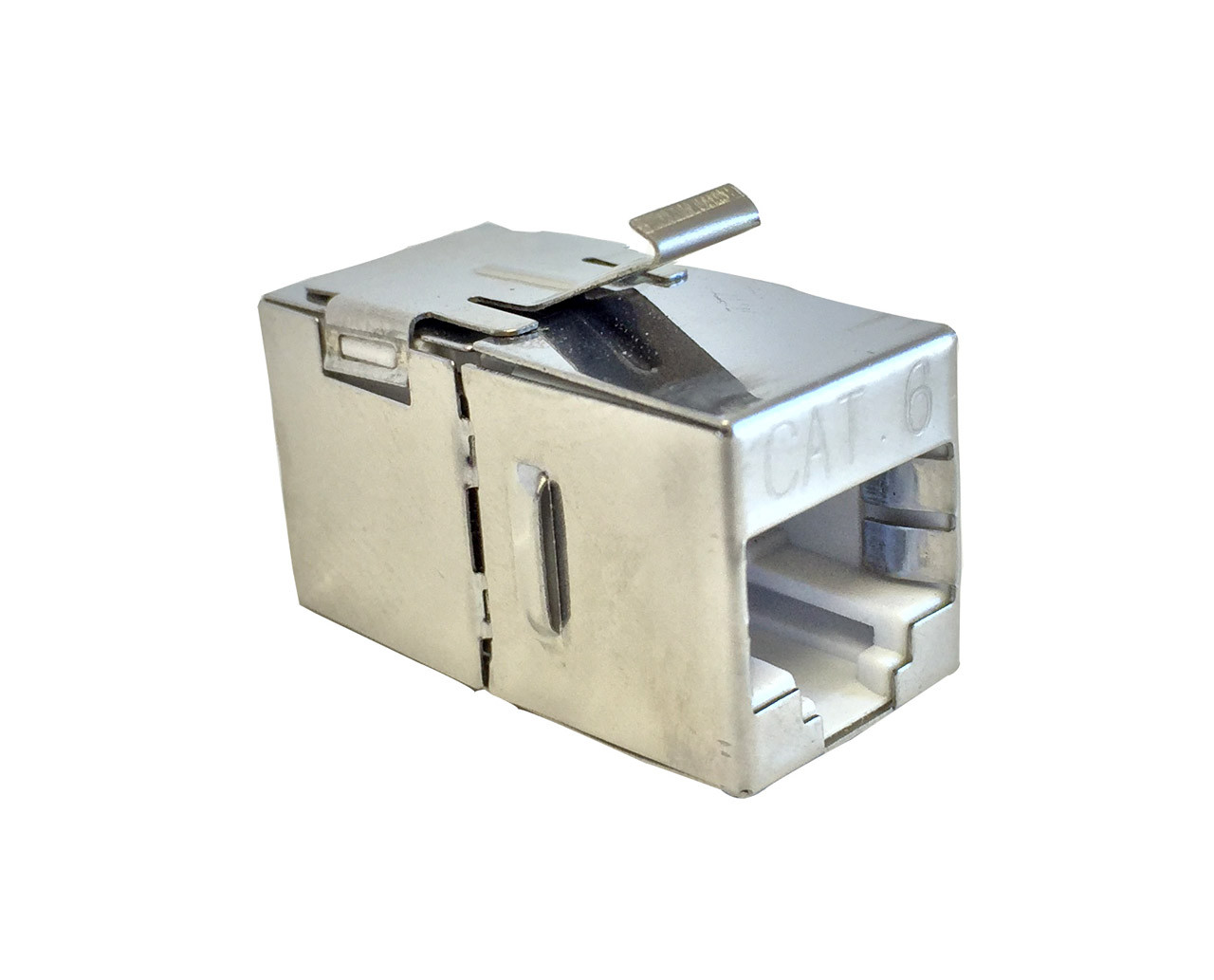 CAT6 RJ45 Keystone Jack Inline Coupler Female Shielded Metallic ...