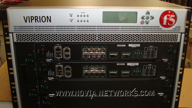 F5 VIPRION Chassis | F5-VPR-LTM-C4480-DCN | Novia Networks