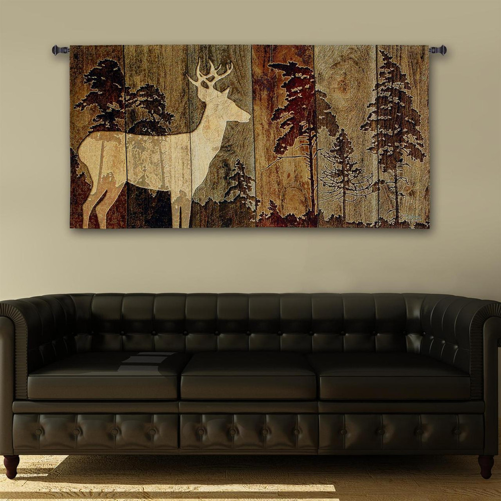 Deer Tapestry | Wall Hanging | Woodburn Lodge | Pure Country