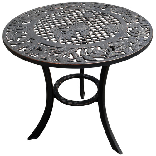 Cattail Dragonfly Patio Table | Steel | Cricket Forge