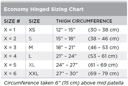 Breg Economy Hinged Knee Brace - medcom group