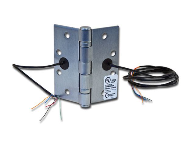 Command Access 4.5" x 4.5" 6 Wire Energy Transfer Hinge 18 Gague