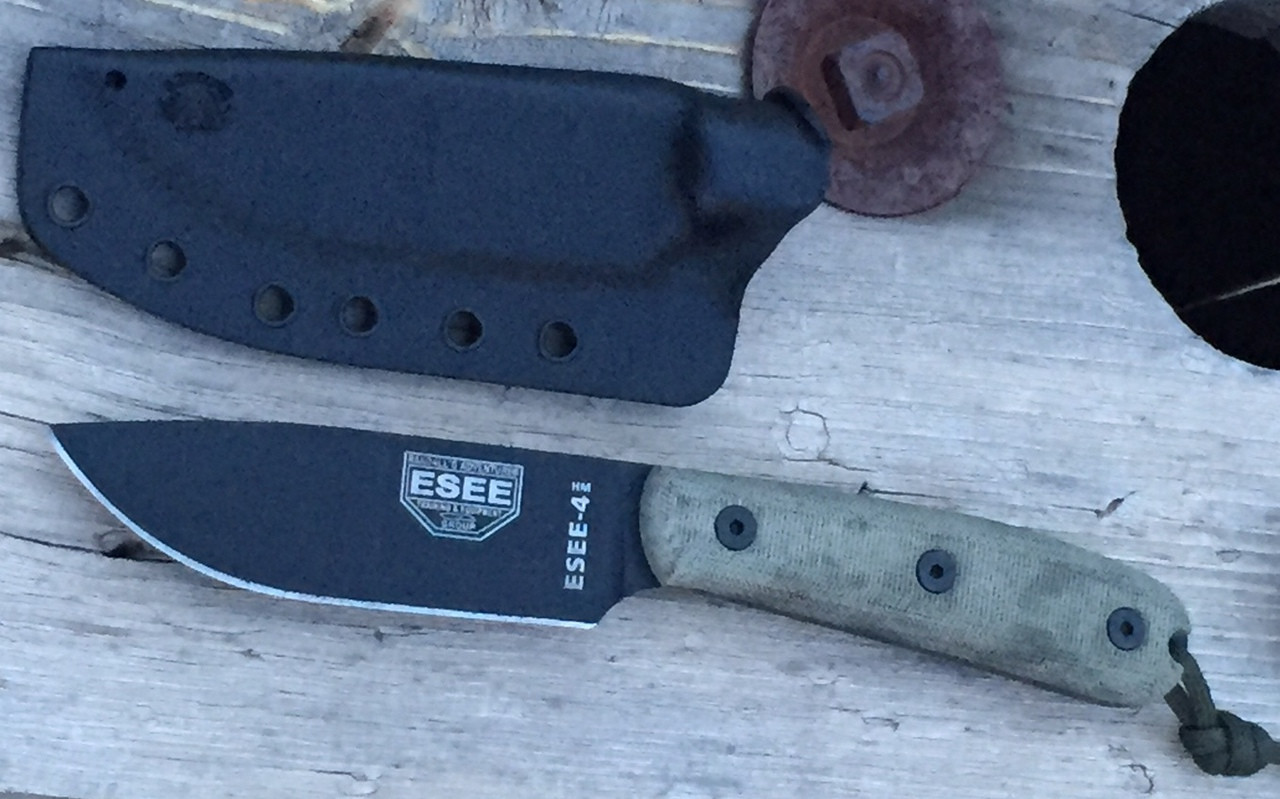 ESEE 4 HM - AZWELKE Custom Kydex Sheaths