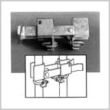 Double Gate LATCH , Heavy Duty, Center Drop Latch Assembly 1-5/8" and 2 ...