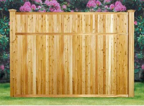 6x8 Wood Fence Panels, Cedar Privacy Fence Panels . Pre-Built ...