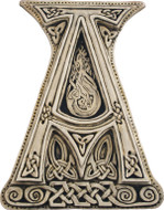 Manuscript Letter V - Illuminated Ancient Ornate Irish Manuscripts ...