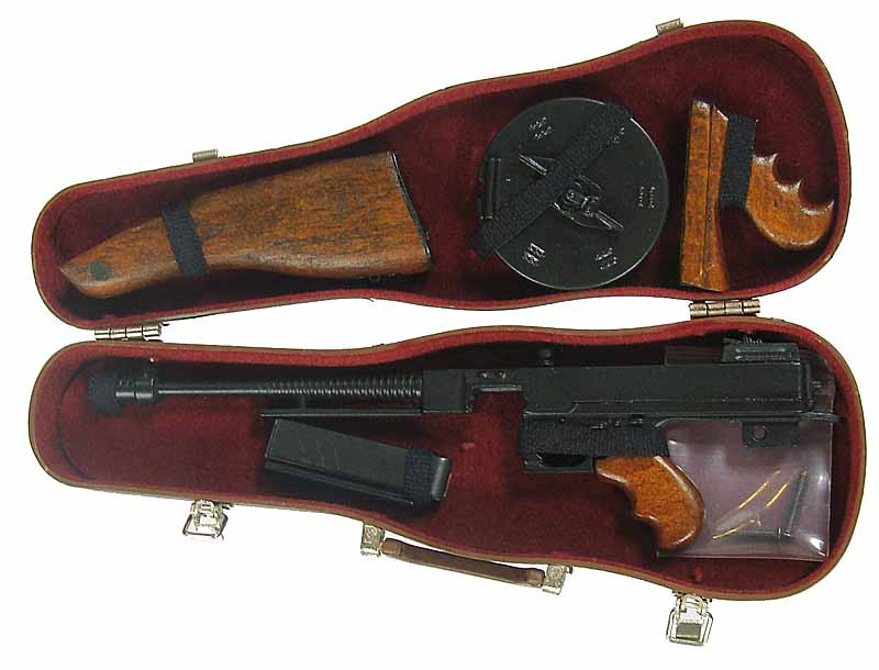 Chicago Gangster John - Machine Gun w/ Violin Case (See Note) (Limit 1 ...