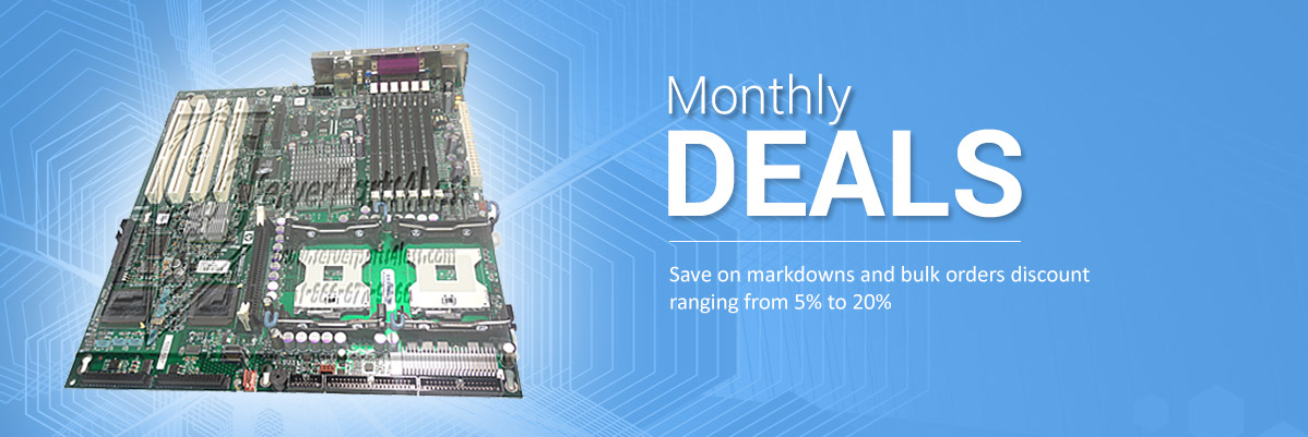 SERVERPARTS4LESS.COM : NEW RETAIL, NEW FACT. SEALED & REFURBISHED PARTS