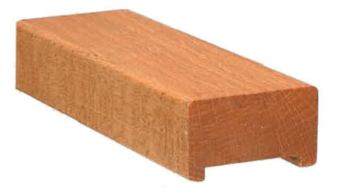 6000 Red Oak Plowed Plowed 1-1/4" Handrail | Westfire Stair Parts