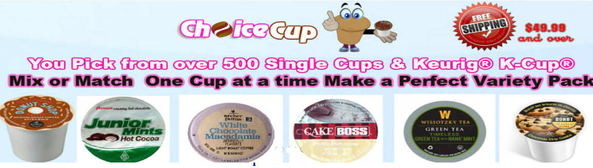 Keurig, K-Cups, Single Cups that you Pick! Mix and Match, one coffee ...
