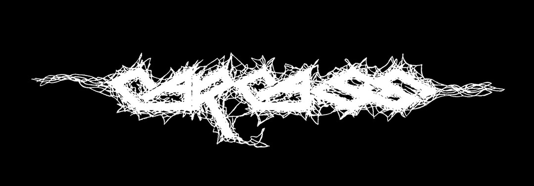 Carcass - Logo 6x2" Printed Sticker