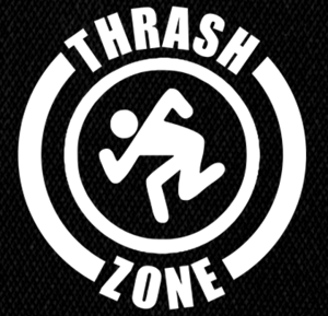 D.R.I. - Thrash Zone Printed Patch