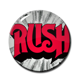 Rush - Logo 1" Pin