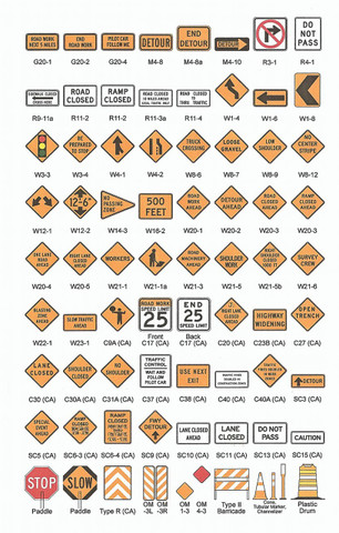 Construction Signs - Sierra Safety