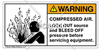 Explosion/Pressure Hazard Labels | Clarion Safety Systems