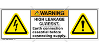 Electrical Grounding Safety Labels | Clarion Safety Systems