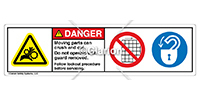 Crush and Entanglement Hazard Safety Labels | Clarion Safety Systems