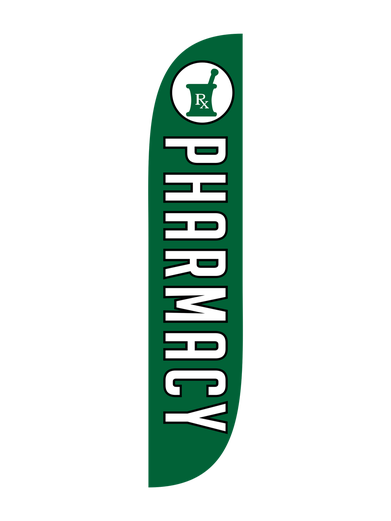 Pharmacy Feather Flag Flag